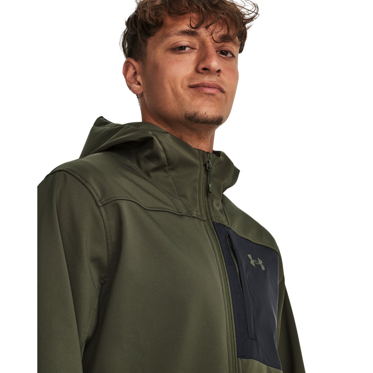 Męska kurtka treningowa Under Armour UA CGI Shield 2.0 Hooded ...