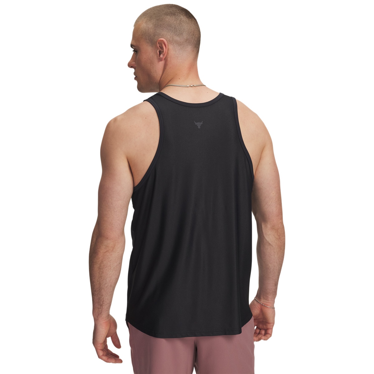 Męski top treningowy Under Armour Project Rock Iso Chill Tank - czarny ...