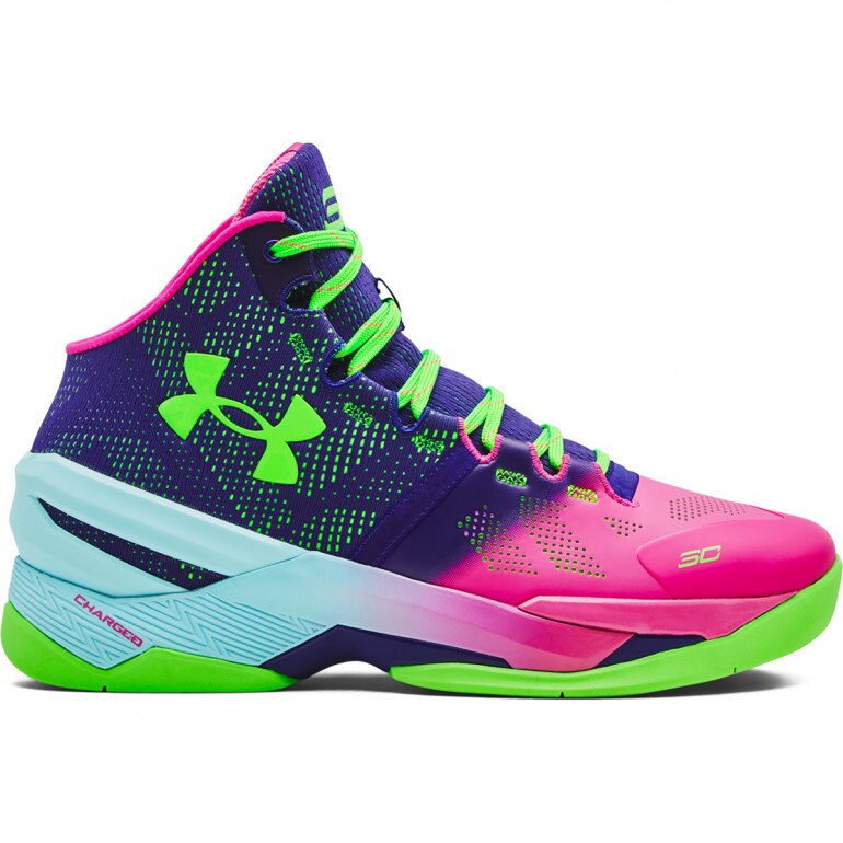 Buty do koszykówki uniseks Under Armour Curry 2 Iron - multikolor ...