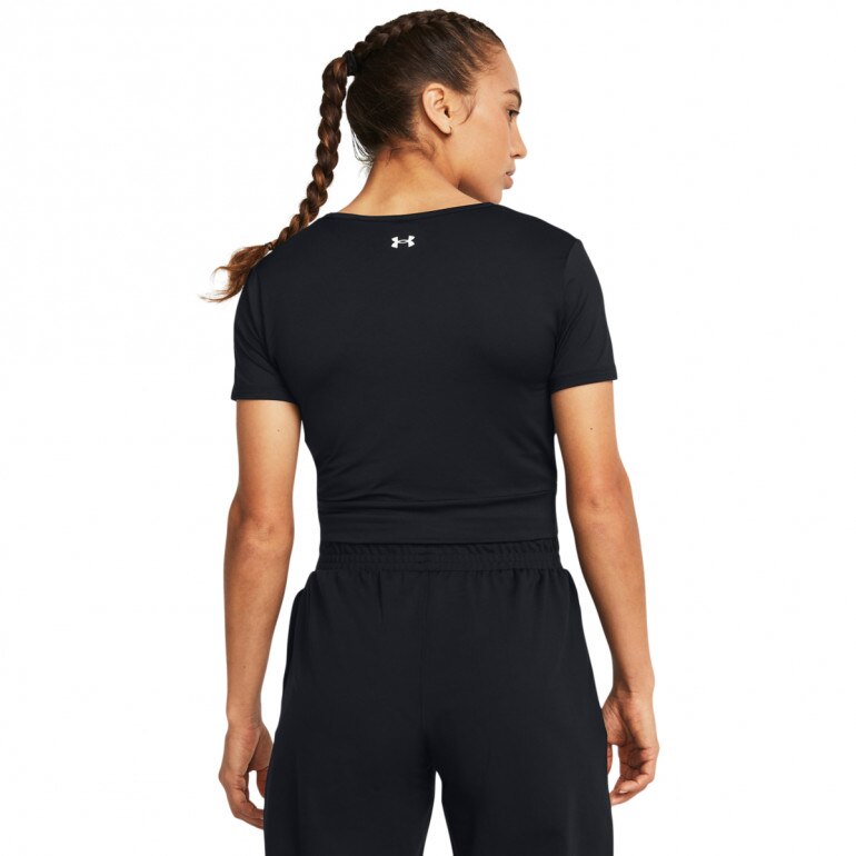 Damska koszulka treningowa crop-top Under Armour Motion Crossover Crop ...
